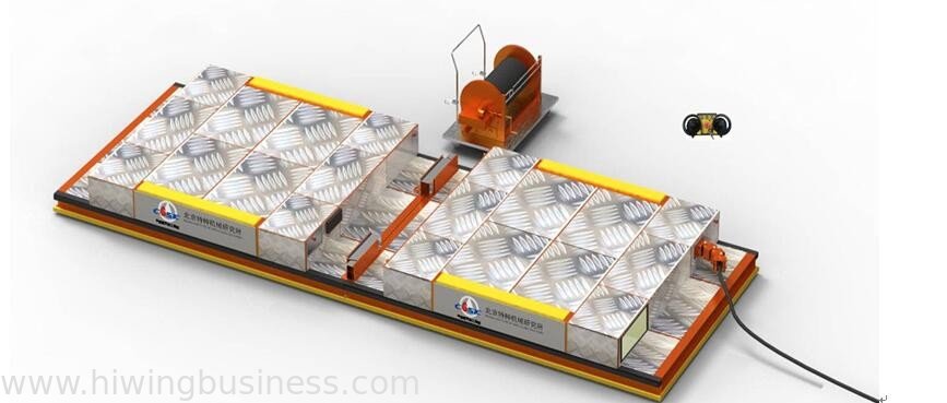 High Security Machine Tools Air Cushion Transportation Air Suspension Transport Platform