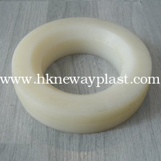 China White PA6 O rings nylon plastic seal rings custom machining o rings supplier