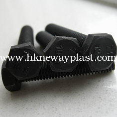 China Black Steel Bolts Grade 10.9 DIN 933-1987 supplier