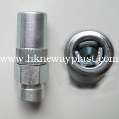 China Special Carbon steel Grease fitting Grease Flat nozzle 3 JAWS supplier