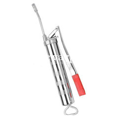 China Silver Steel tube and Aluminum head Grease Gun 600cc supplier