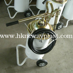 China White Handle Grease Pump 15L supplier