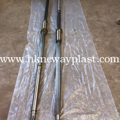 China Gear machinery shaft precision holes shaft GROB spline gear shaft worm shafts supplier