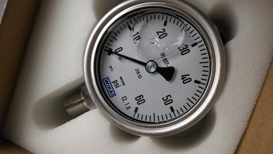 Wika Pressure transmitter gauge temperature measure