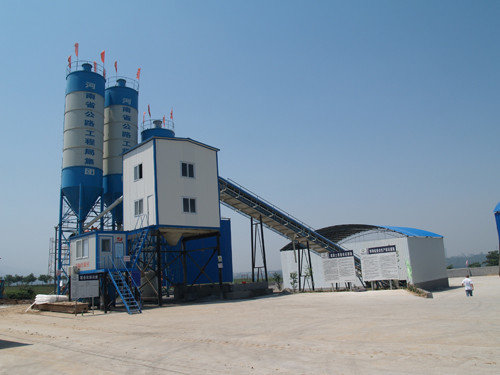 Germany Technology concrete wet batch plant HZS240(240m3/h)