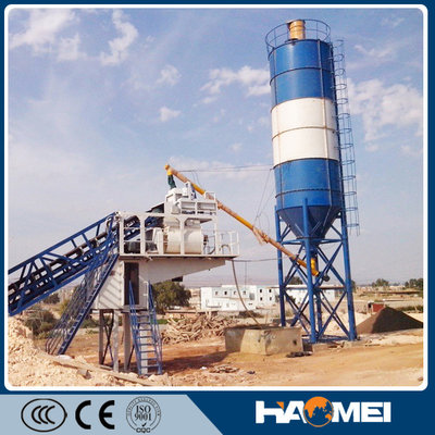 CE certification! Best Quality Low Price YHZS 25 mobile concrete mixing plant in Indonesia