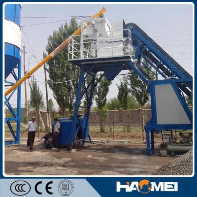 CE certification! Best Quality Low Price 25m3/h  mobile concrete plant