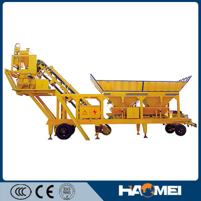 CE certification! Best Quality Low Price 25m3/h  mobile concrete plant