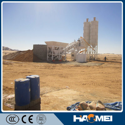 CE certification! Best Quality Low Price Maintenance Of YHZS75 mobile ready mix concrete plant