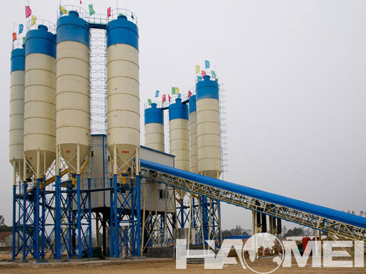 HZS120 Continuous Concrete Batching Plant CE certification! Best Quality Low Price