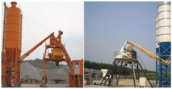 HZS120 Compact Concrete Batch Plants CE certification! Best Quality Low Price