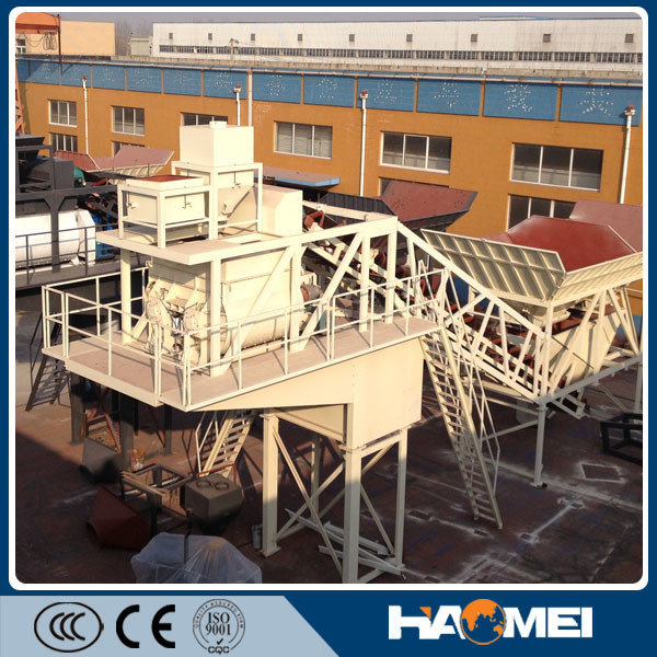 CE certification! Best Quality Low Price Maintenance Of YHZS75 portable concrete batch plant