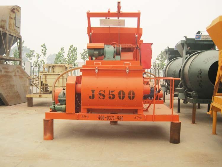 CE certification! Best Quality Low Price CE,SGS,ISO Approved !!! JS500(25m3/h) Hydraulic 25cbm Batch Concrete Mixers wit