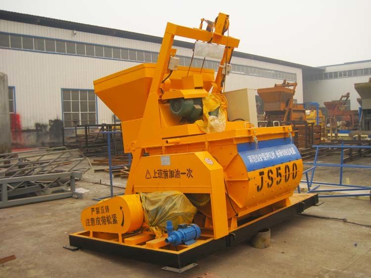 CE certification! Best Quality Low Price E,SGS,ISO Economical Series big concrete mixer JS500 for sale