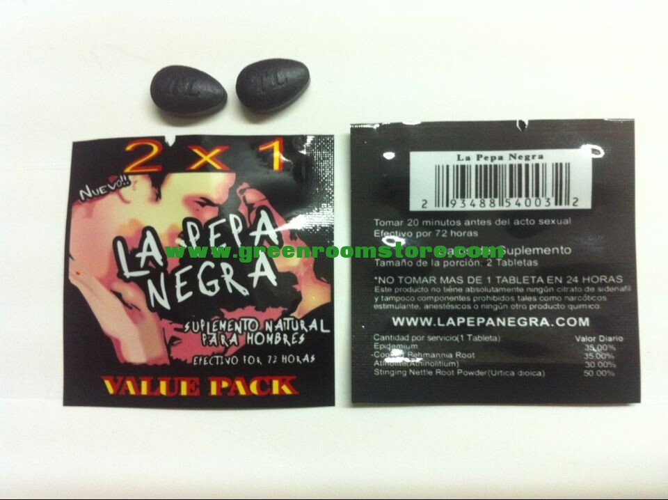 Mouse over image to zoom LA PEPA NEGRA 2X1 harder erections and longer lasting