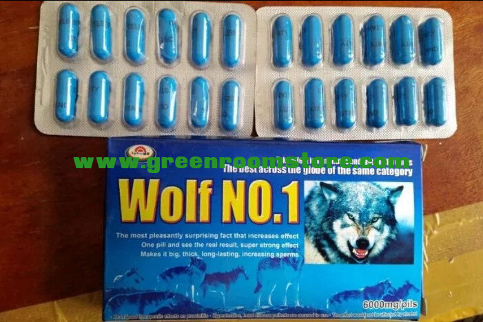 NEw Wolf No.1 sex capsule for male enhancement blue sex capsules