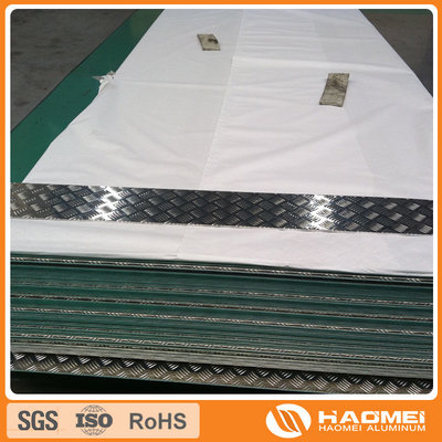 Best Quality Low Price 5 Bars Aluminum Tread Sheet (Mirror Finish 5754 H112)