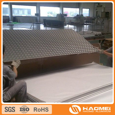 Best Quality Low Price 5 Bars Aluminum Tread Sheet (Mirror Finish 5754 H112)
