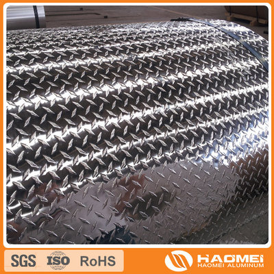 Best Quality Low Price aluminium 5 bar chequer tread plate 100% recyclable factory manufacturer