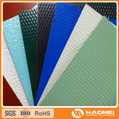 Best selling 0.3mm 0.5mm roll aluminum checker plate shwith long-term service by ISO9001 factory  Best Quality Low Price
