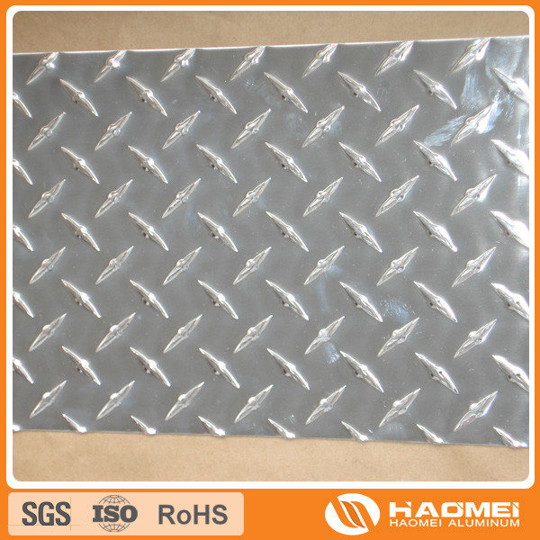Best Quality Low Price 5-Bar Aluminium Deck Plate (6061 5mm Thick 6061-T6)