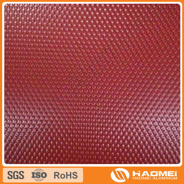 Diamond Embossed Aluminum Coil For Roofing And Decoration  long-term service by ISO9001 factory  Best Quality Low Price