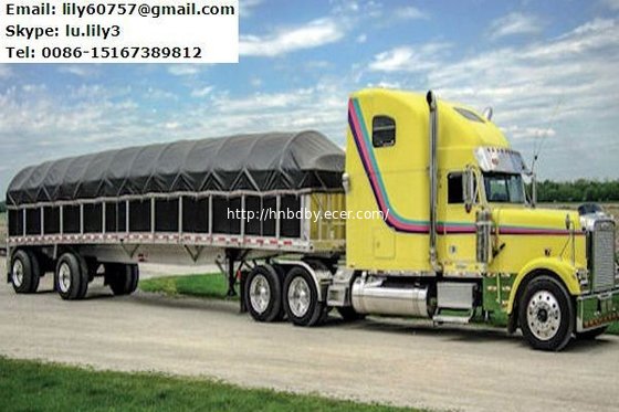 High Strength Double coated PVC Truck Cover heavy duty white tarp