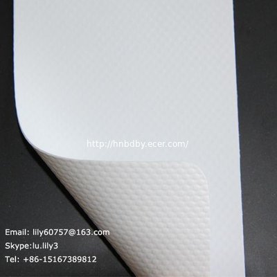 High Strength Double coated PVC Truck Cover heavy duty white tarp