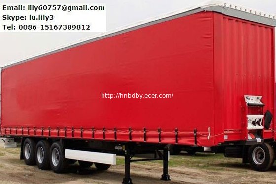 high tensile strength waterproof fireproof truck cover pvc coated tarpaulin