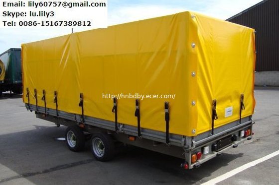 PVC coated tarpaulin for truck cover