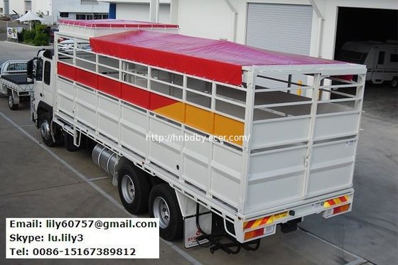 PVC Glossy White Laminated Tarpaulin for truck cover