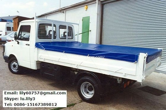 Stable 0.55mm 1000d pvc tarpaulin used for farm cover tarps