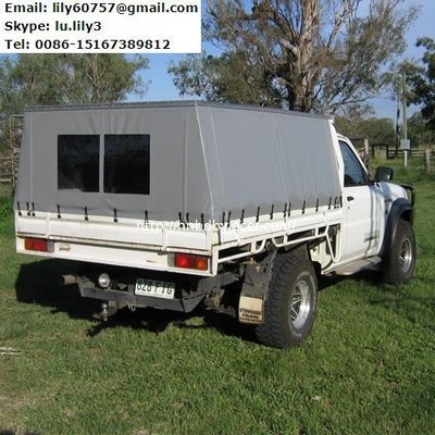 Truck Cover PVC coated tarpaulin 1000D for truck cover,tent, open top container covers