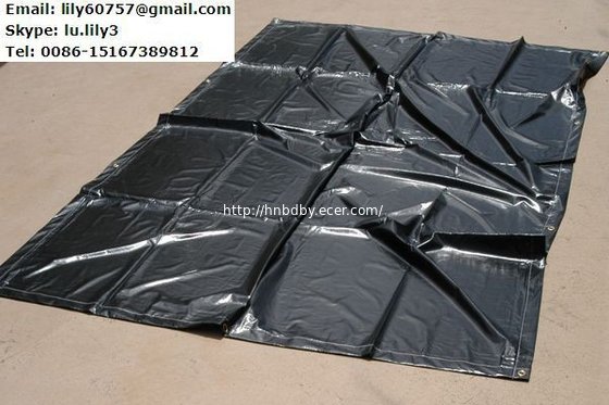 UV Treated Waterproof PVC Fabric Tarpaulin For Truck Cover