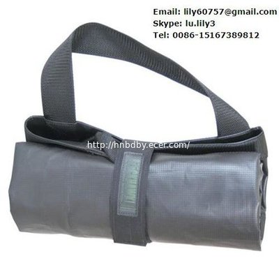 pvc coated tarpaulin canvas for mine air duct