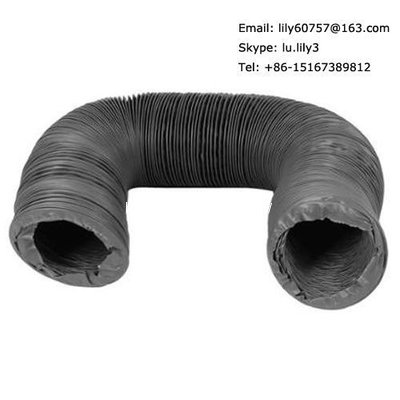 PVC coated polyester fabric ventilation air tarpaulin duct