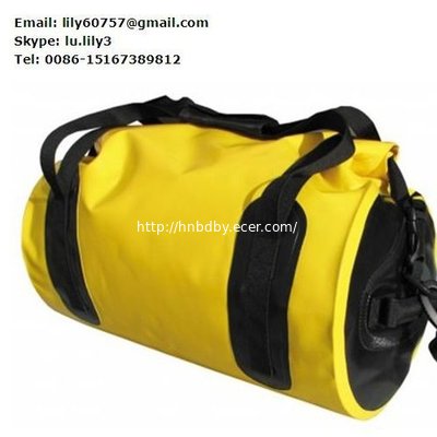 Customized Travel bag waterproof tarpaulin , tarpaulin grab bag