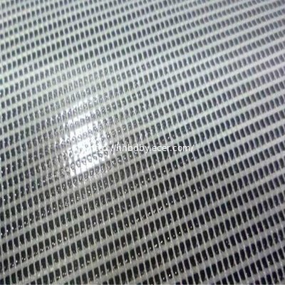 Greenhouse knitting fabric clear mesh PVC tarpaulin