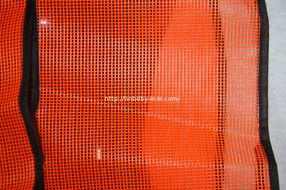 fluorescent mesh fabric for safety vest