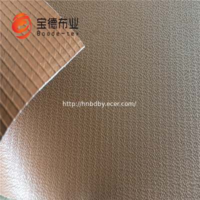 PVC Coated Tarpaulin With Embossed Surface