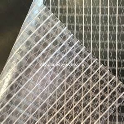 PVC Clear mesh fabric for door screen
