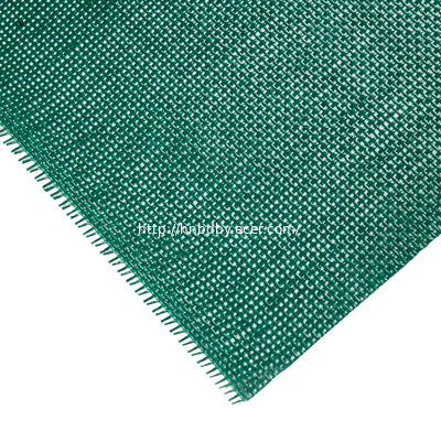PVC coated Polyester mesh fabric in white, green and grey, 210 cm wide, 0,43 mm thick and by the meter.