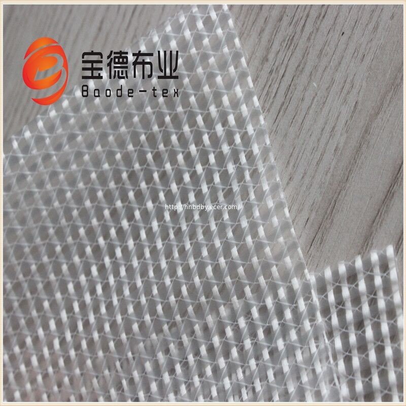 3-ply Reinforced "glass clear" laminated PVC Vinyl for High Security Mattress Ticking with Antmicrobial  flame retardant