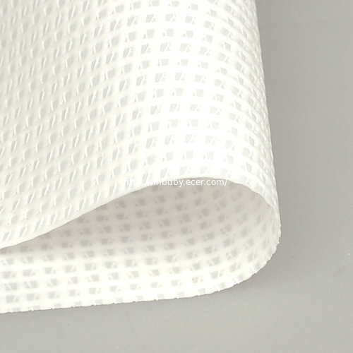 Printable finished PVC mesh banner vinyl mesh tarp with grommets and welding hem