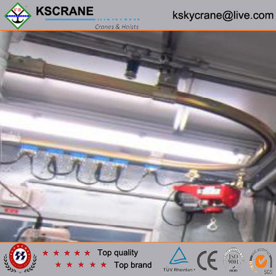 High Working Efficiency Curve travelling electric hoist