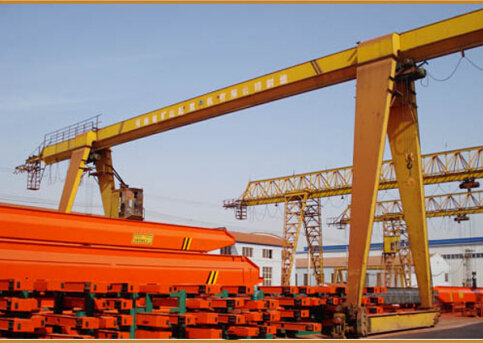 Single Girder Gantry Crane Box Type