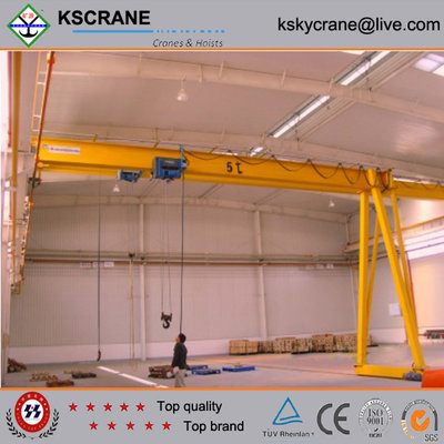 High Quality 5ton Semi Gantry Crane, Half Gantry Crane, Gantry Crane Features