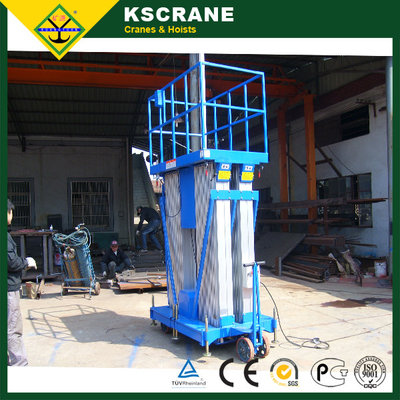 2016 High Quality Cylinder Type Lift For Sale，Dual Mast Work Platform