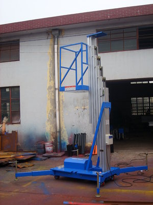 2016 High Quality Cylinder Type Lift For Sale，Dual Mast Work Platform