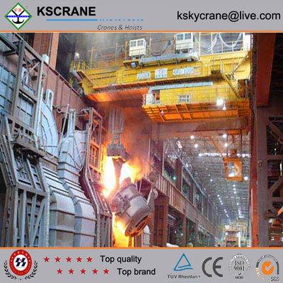 Best Quality Steel Factory Double Girder Overhead Foundry Crane